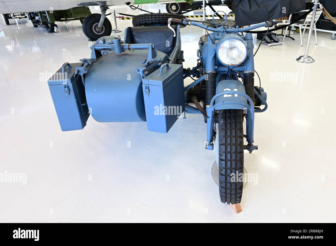 A World War Two German motorcycle and sidecar Stock Photo - Alamy