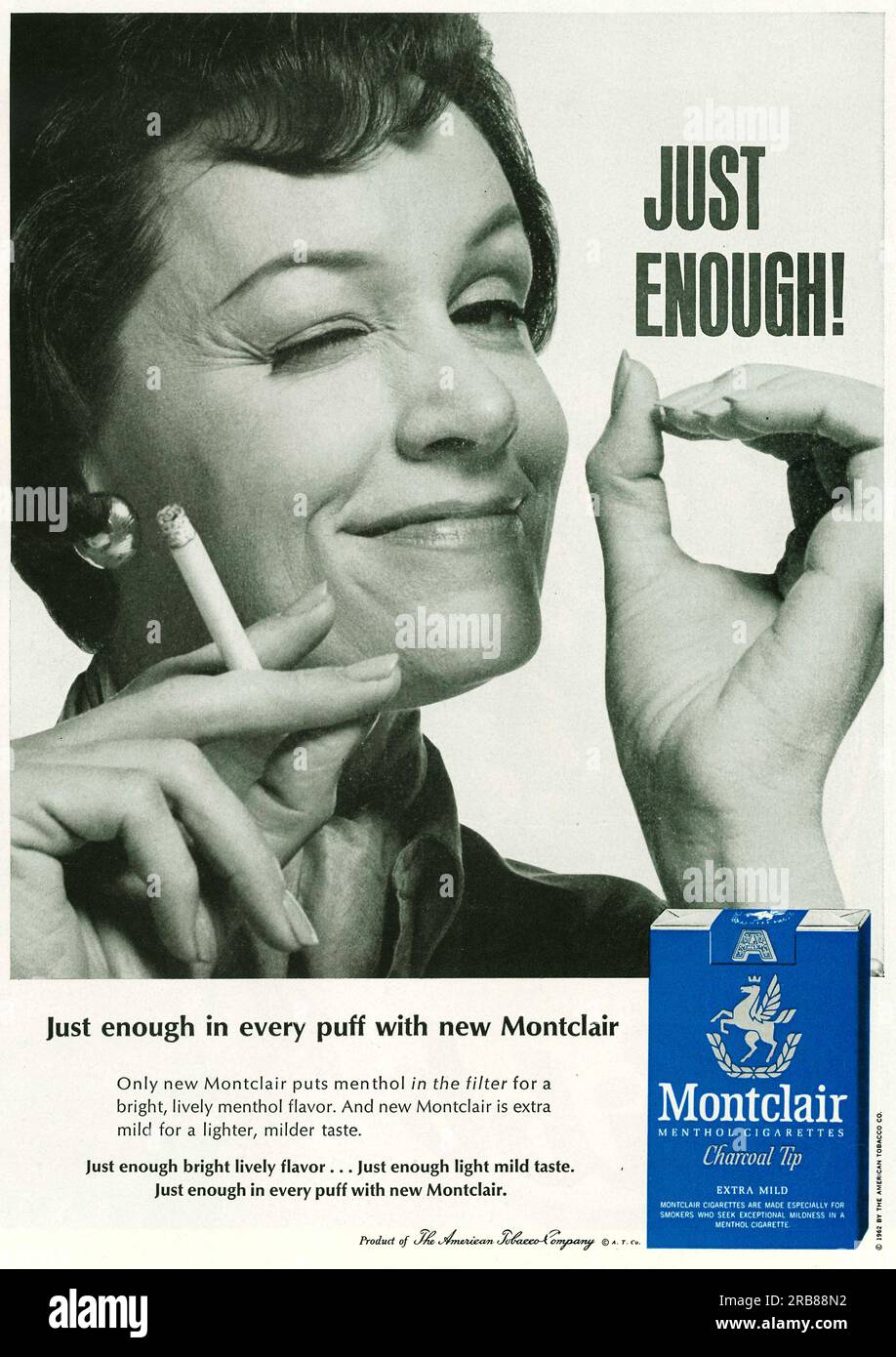 Vintage cigarette advert hi-res stock photography and images - Alamy