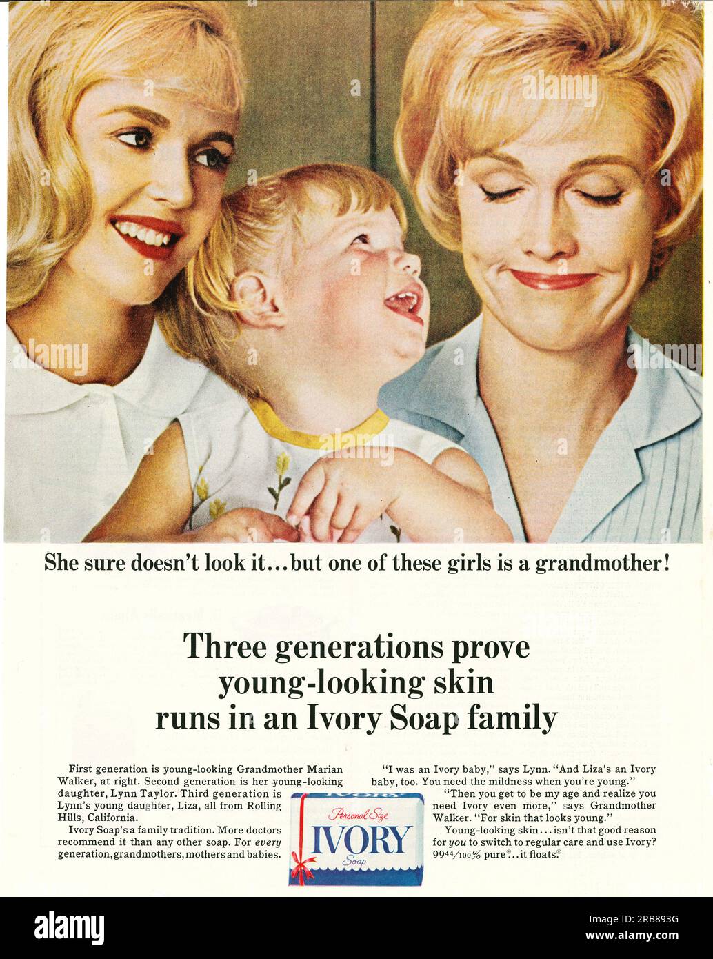 1960s advertisements soap hi-res stock photography and images - Alamy