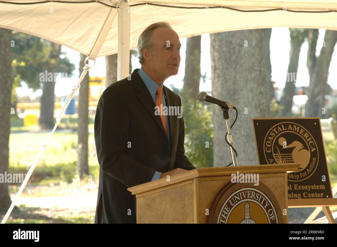 Visit of Secretary Dirk Kempthorne to Ocean Springs, Mississippi, where ...