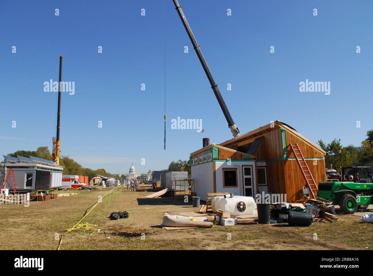 Housing displays from the Solar Decathlon --design competition for ...