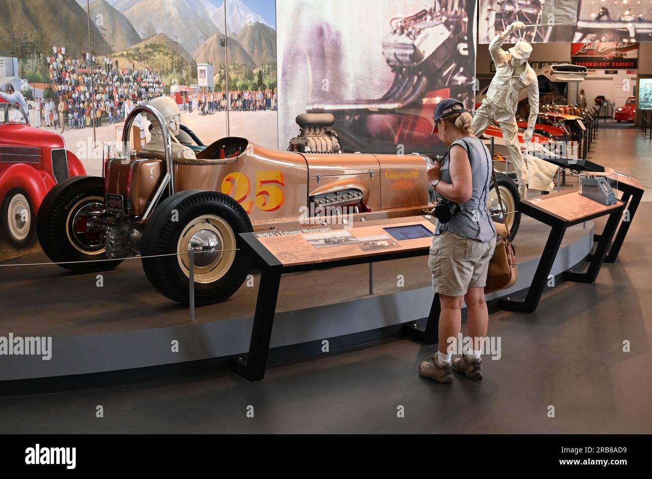 American drag racing car Stock Photo - Alamy