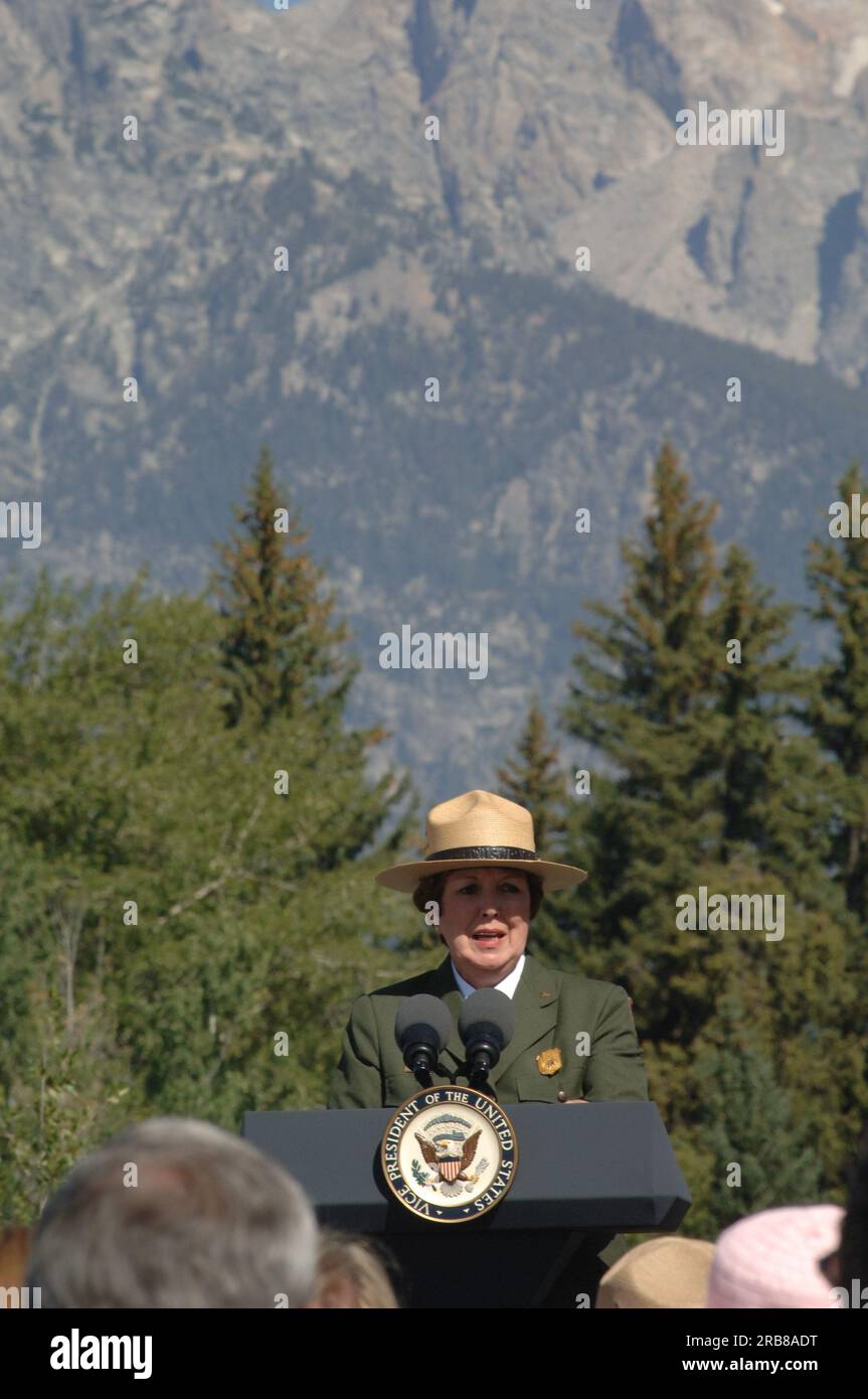 Dedication ceremony for the new Craig Thomas Discovery and Visitor ...