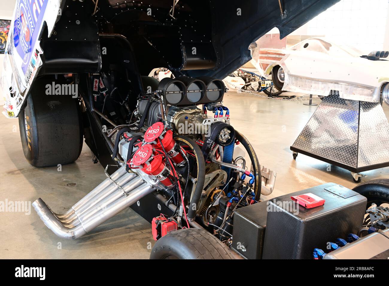 Engine exhaust drag racing hi-res stock photography and images - Alamy