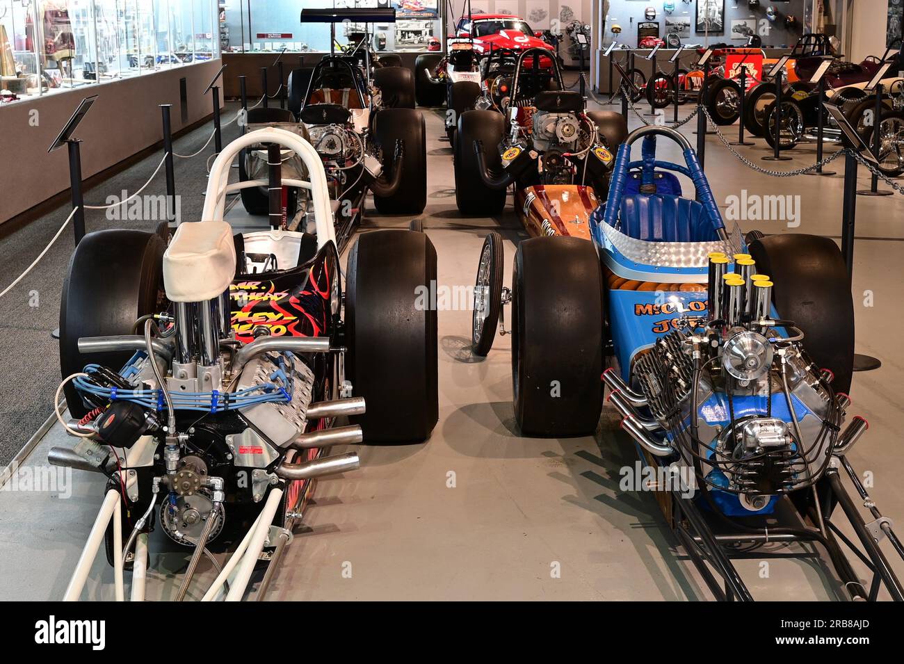American drag racing car Stock Photo - Alamy