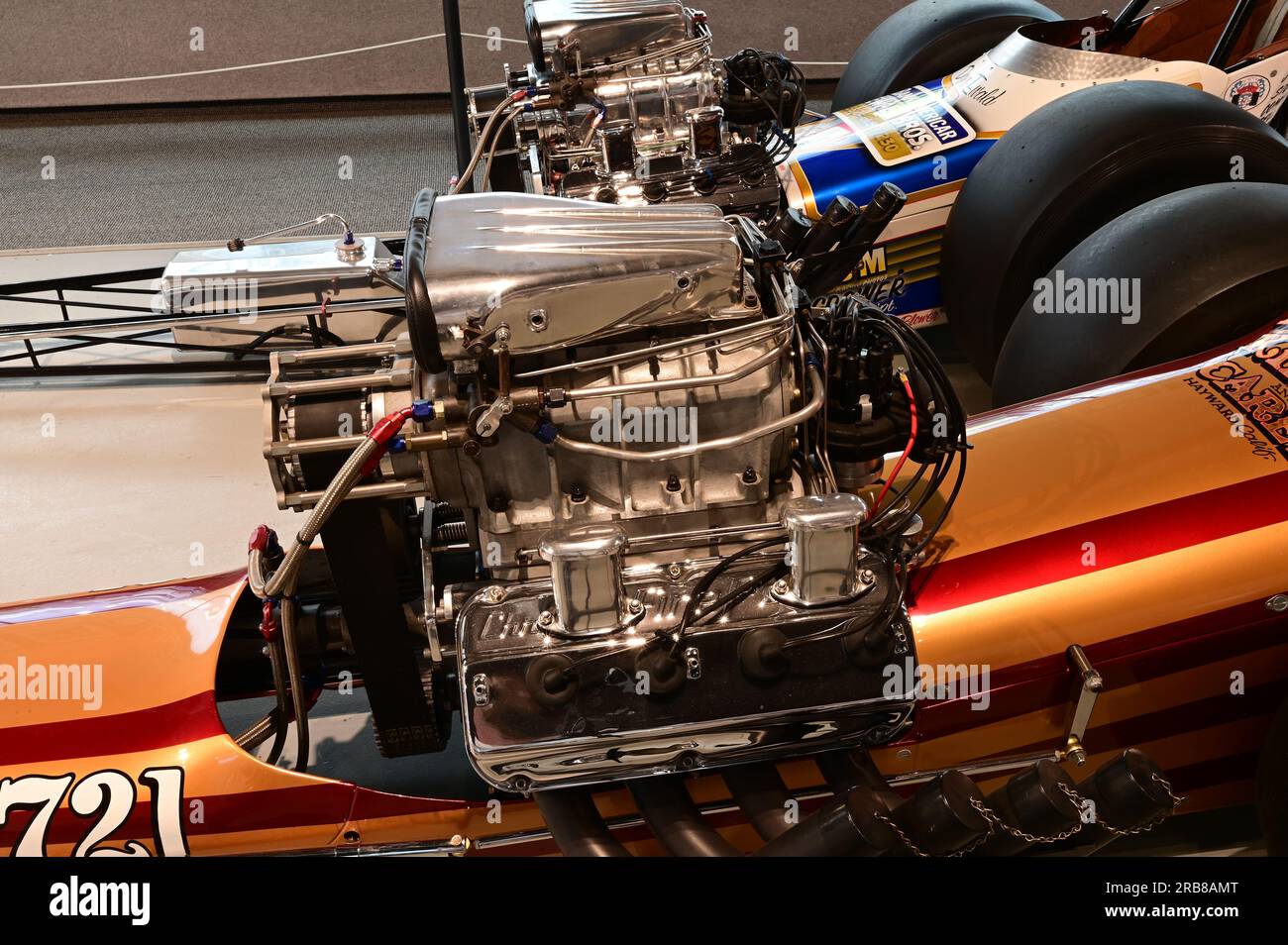 American drag racing car Stock Photo - Alamy