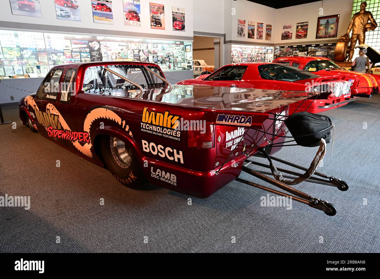 American drag racing car Stock Photo - Alamy