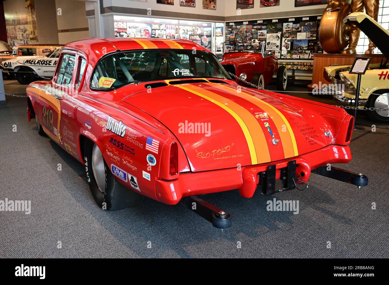 American drag racing car Stock Photo - Alamy