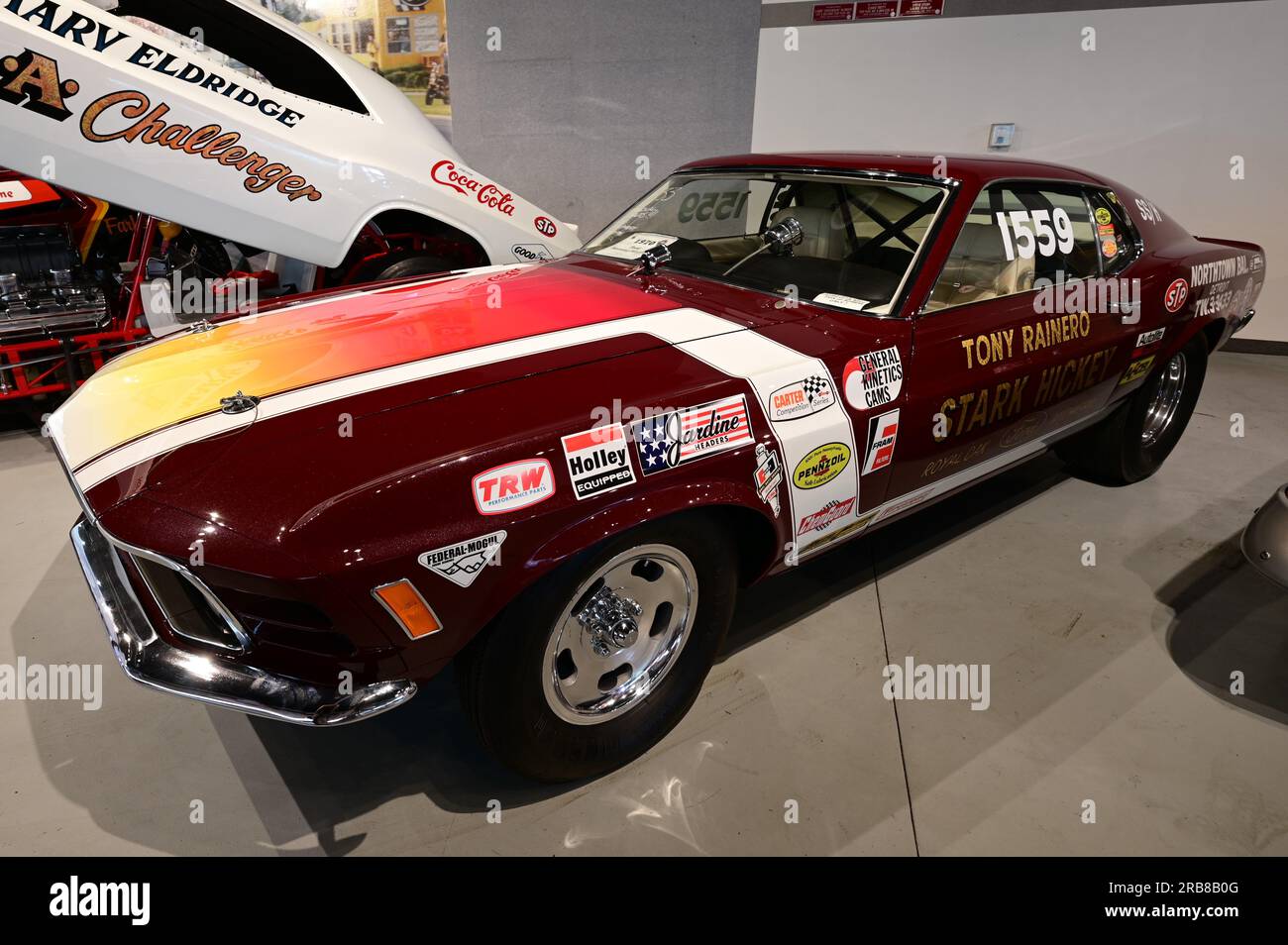 American drag racing car Stock Photo - Alamy