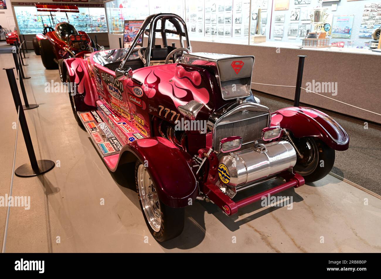 American drag racing car Stock Photo - Alamy