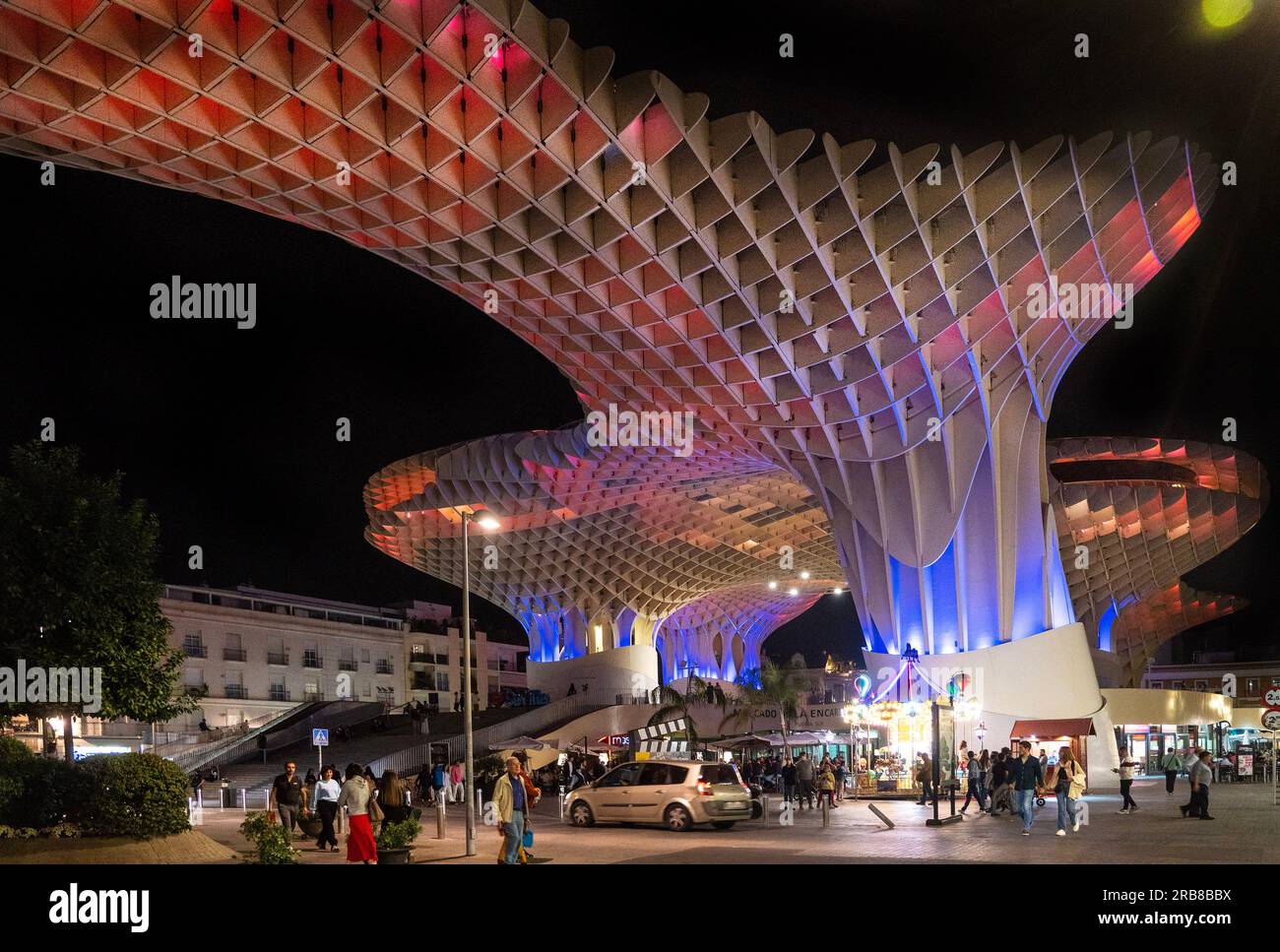 The largest wooden structure in the world Metropol Parasol,also known ...