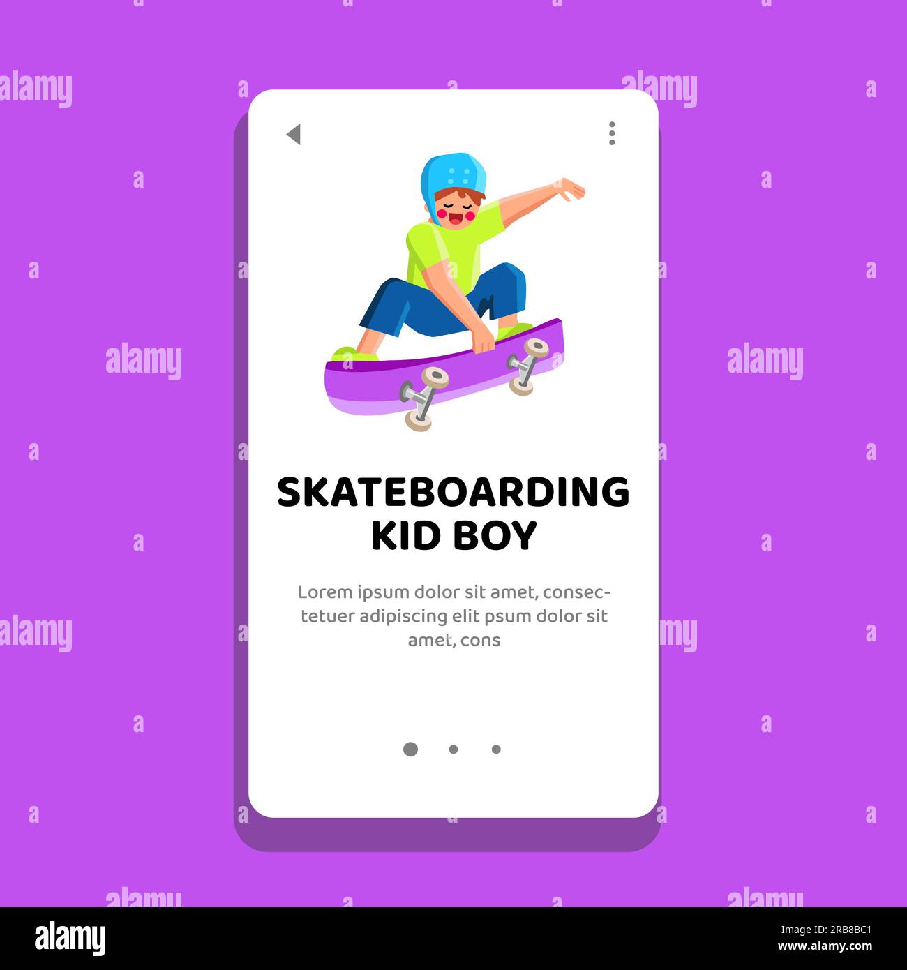 skater skateboarding kid boy vector Stock Vector Image & Art - Alamy