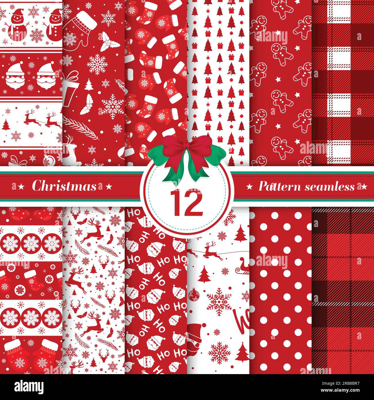 X mas pattern hi-res stock photography and images - Alamy