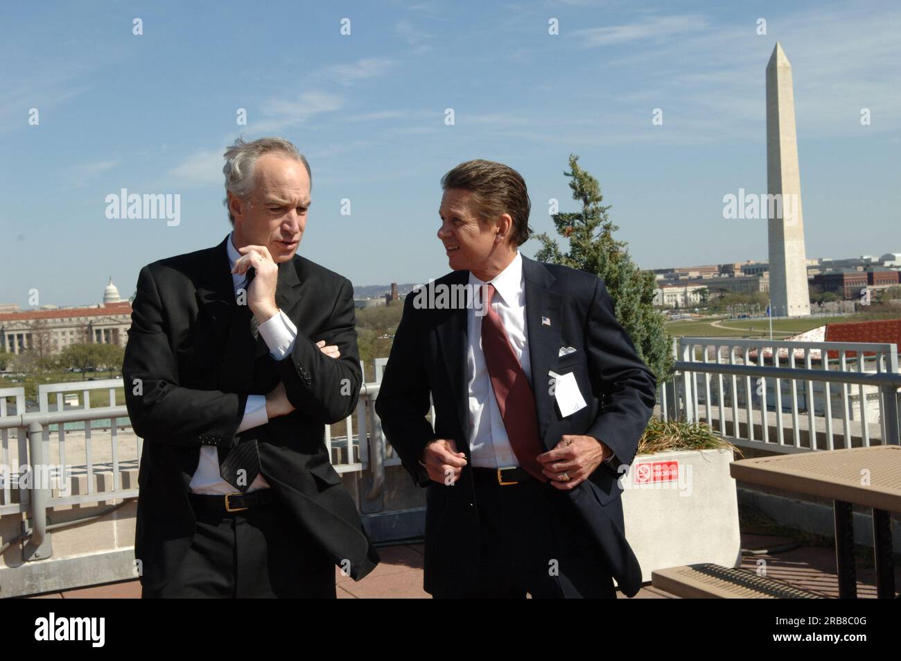Secretary Dirk Kempthorne meeting at Main Interior with Trust for the ...