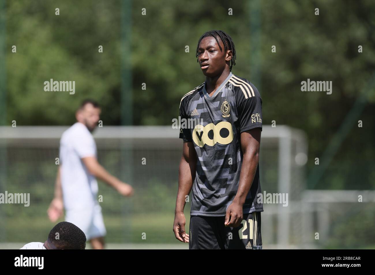 Liege, Belgium. 08th July, 2023. Standard's Romaine Mundle pictured ...