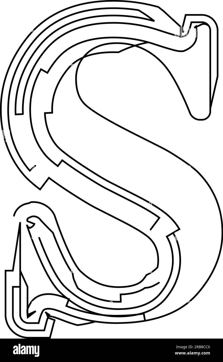 Architectural project font, technical draw style alphabet. Geometrical ... Architectural project font, technical draw style alphabet. Geometrical ...
