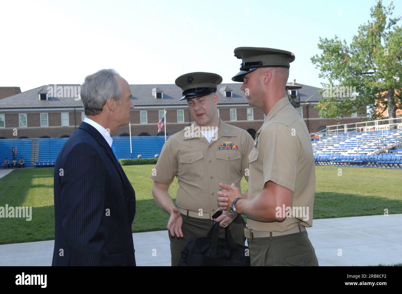 Visit of Secretary Dirk Kempthorne to the Marine Barracks, Washington ...