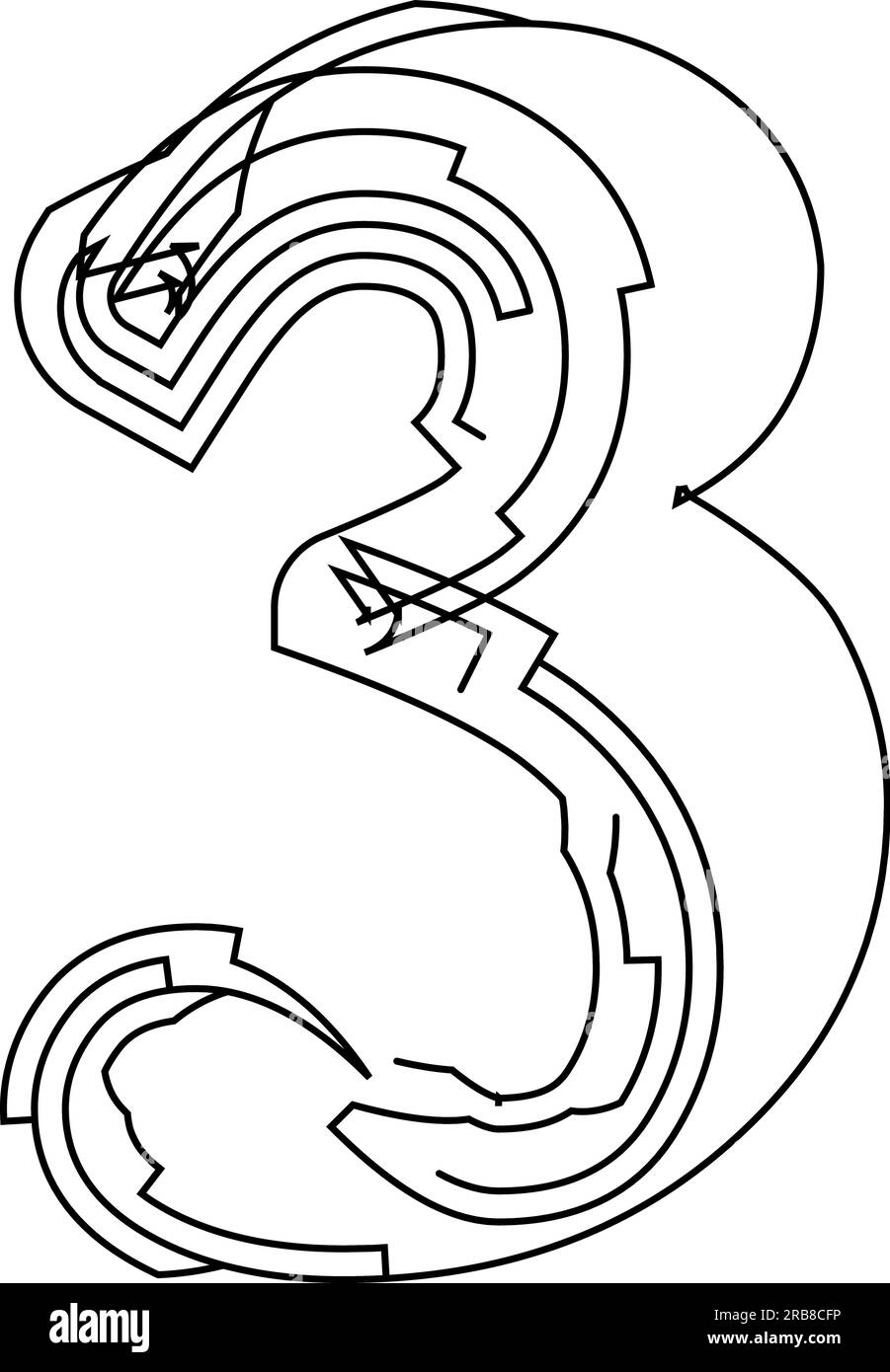 Architectural project font, technical draw style alphabet. Geometrical ...