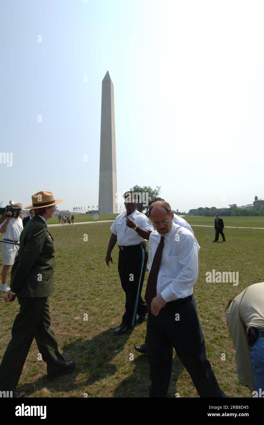 First official day at the Department of the Interior: Secretary Dirk ...