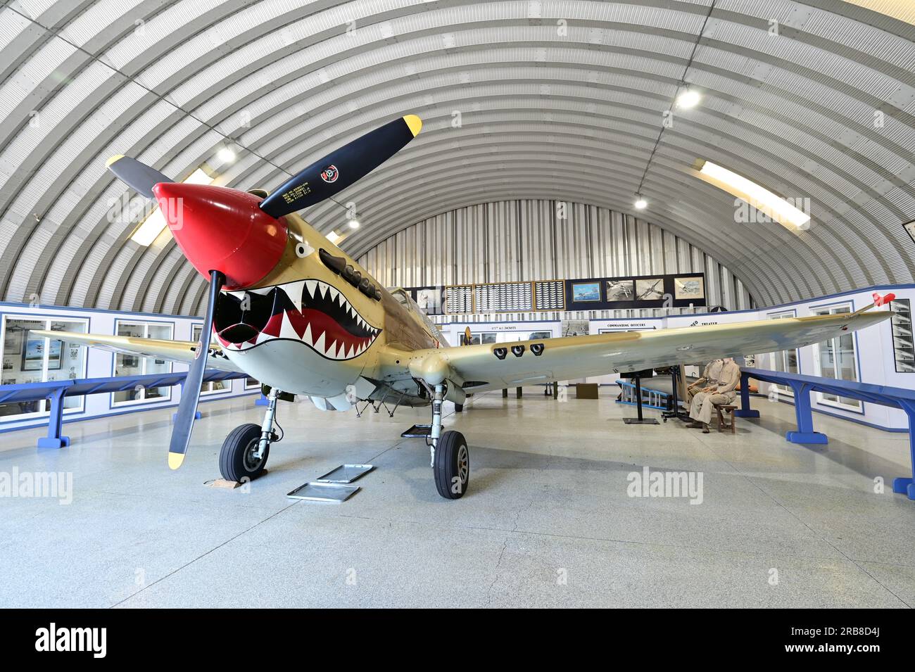 Curtiss P-40N 'Warhawk' Stock Photo - Alamy