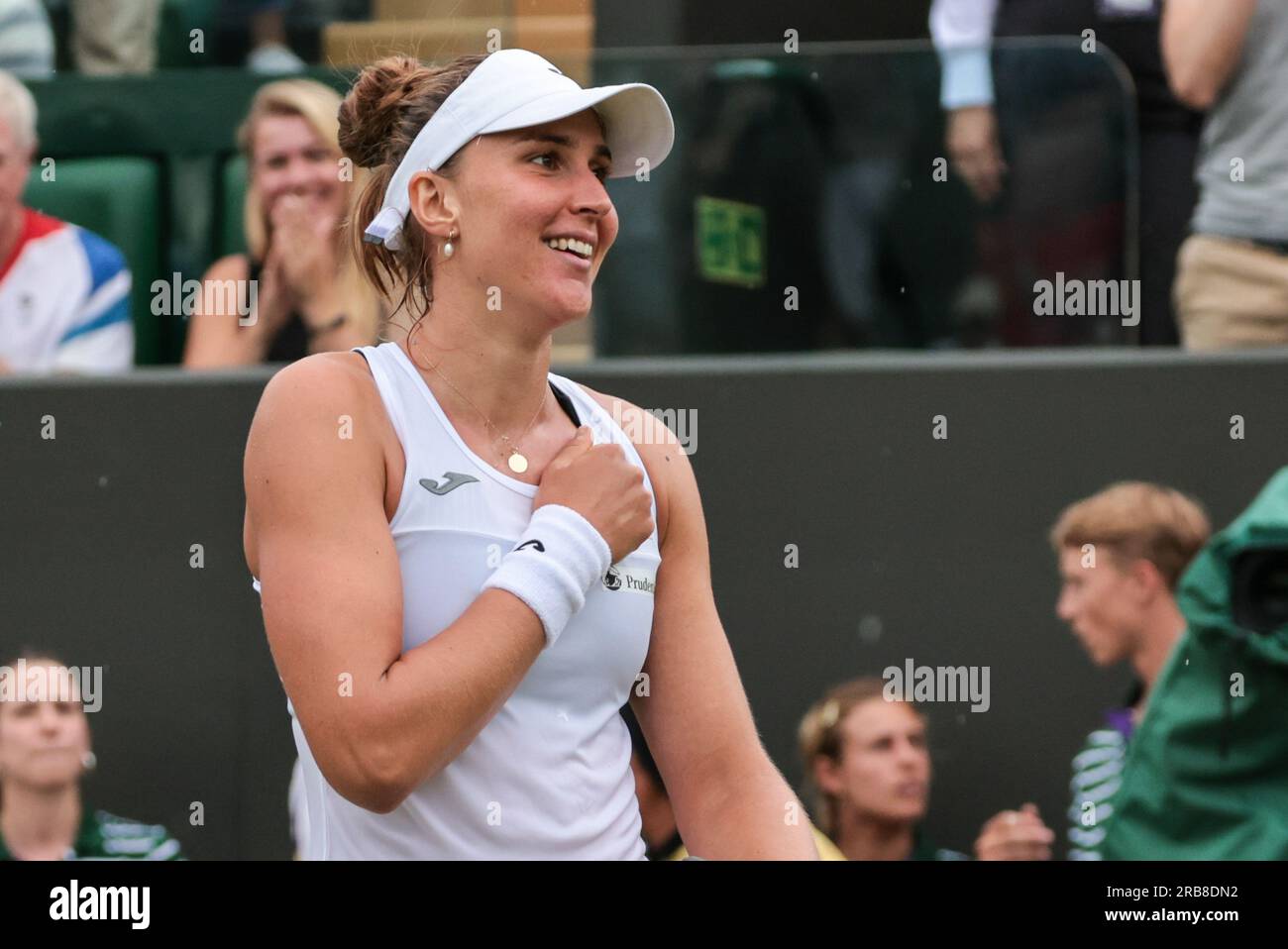 London, UK. 08th July, 2023. Beatriz Haddad Maia (BRA) during the 2023 ...
