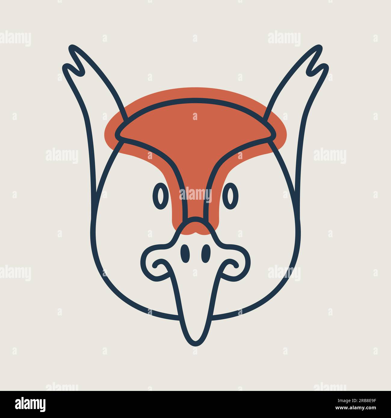 Pheasant isolated icon. Animal head vector. Agriculture sign. Graph ...