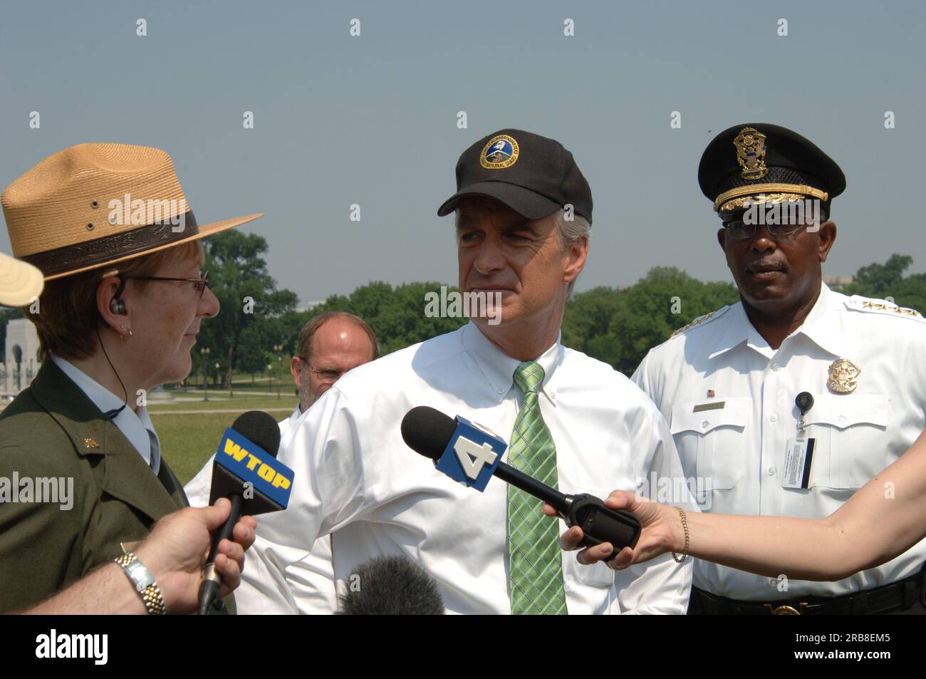 First official day at the Department of the Interior: Secretary Dirk ...