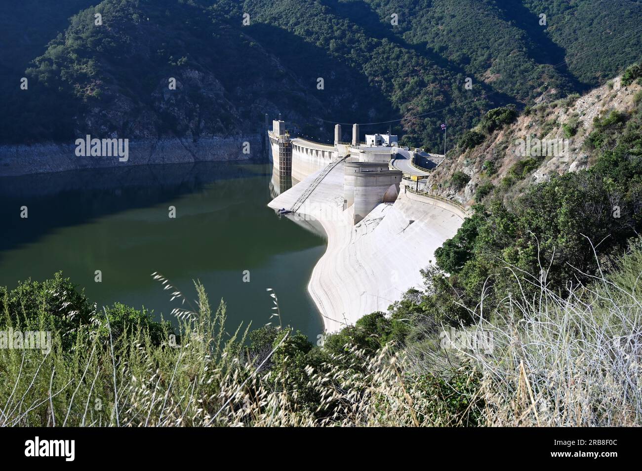 Morris Dam (officially the Samuel B. Morris Dam) is a concrete gravity ...