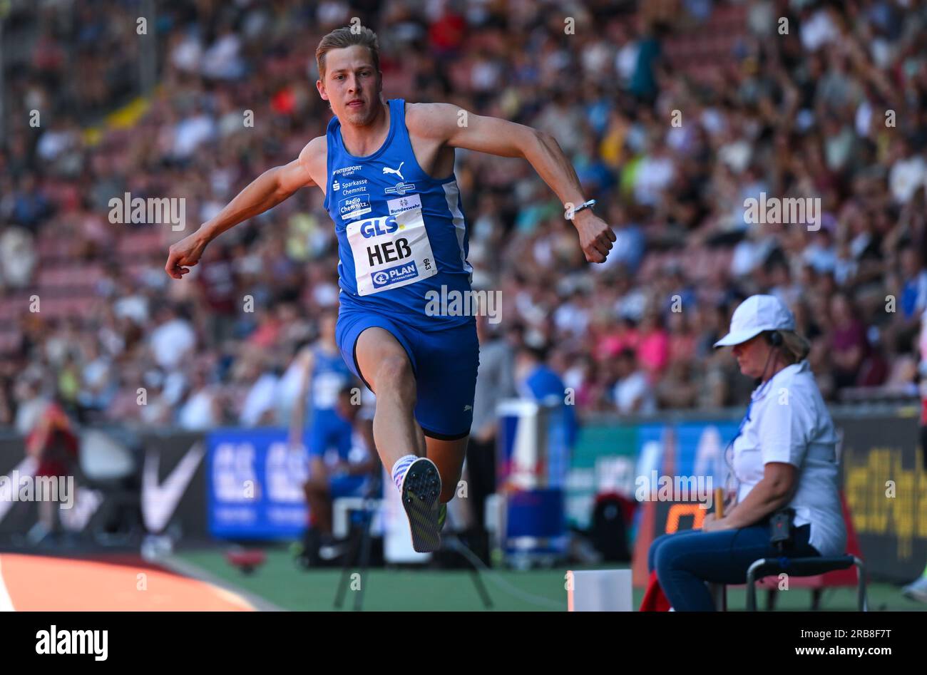Kassel, Germany. 08th July, 2023. Athletics: German Championships in ...