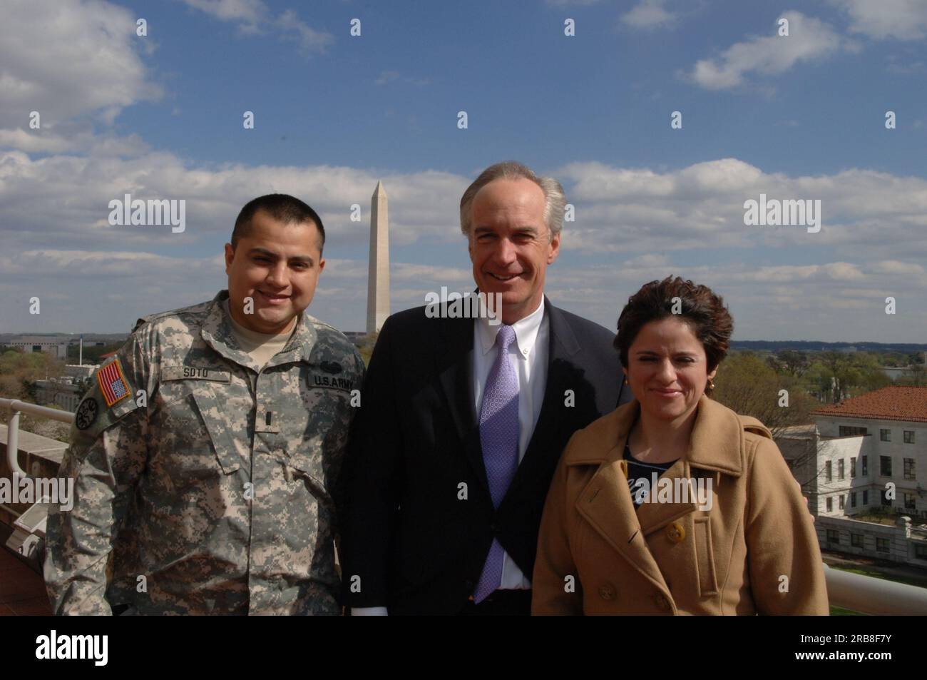 Secretary Dirk Kempthorne receiving visit at Main Interior from U.S ...