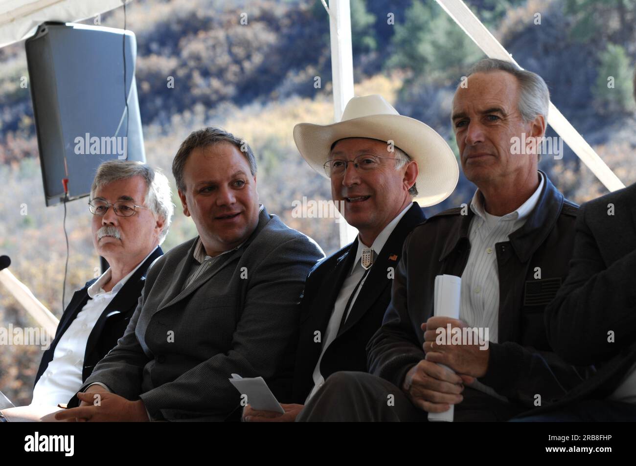 Visit of Secretary Dirk Kempthorne to Durango, Colorado, for ...