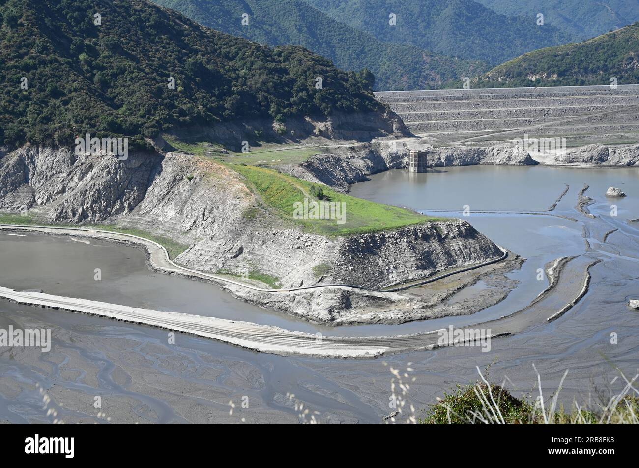 San Gabriel Dam is a rock-fill dam on the San Gabriel River in Los ...