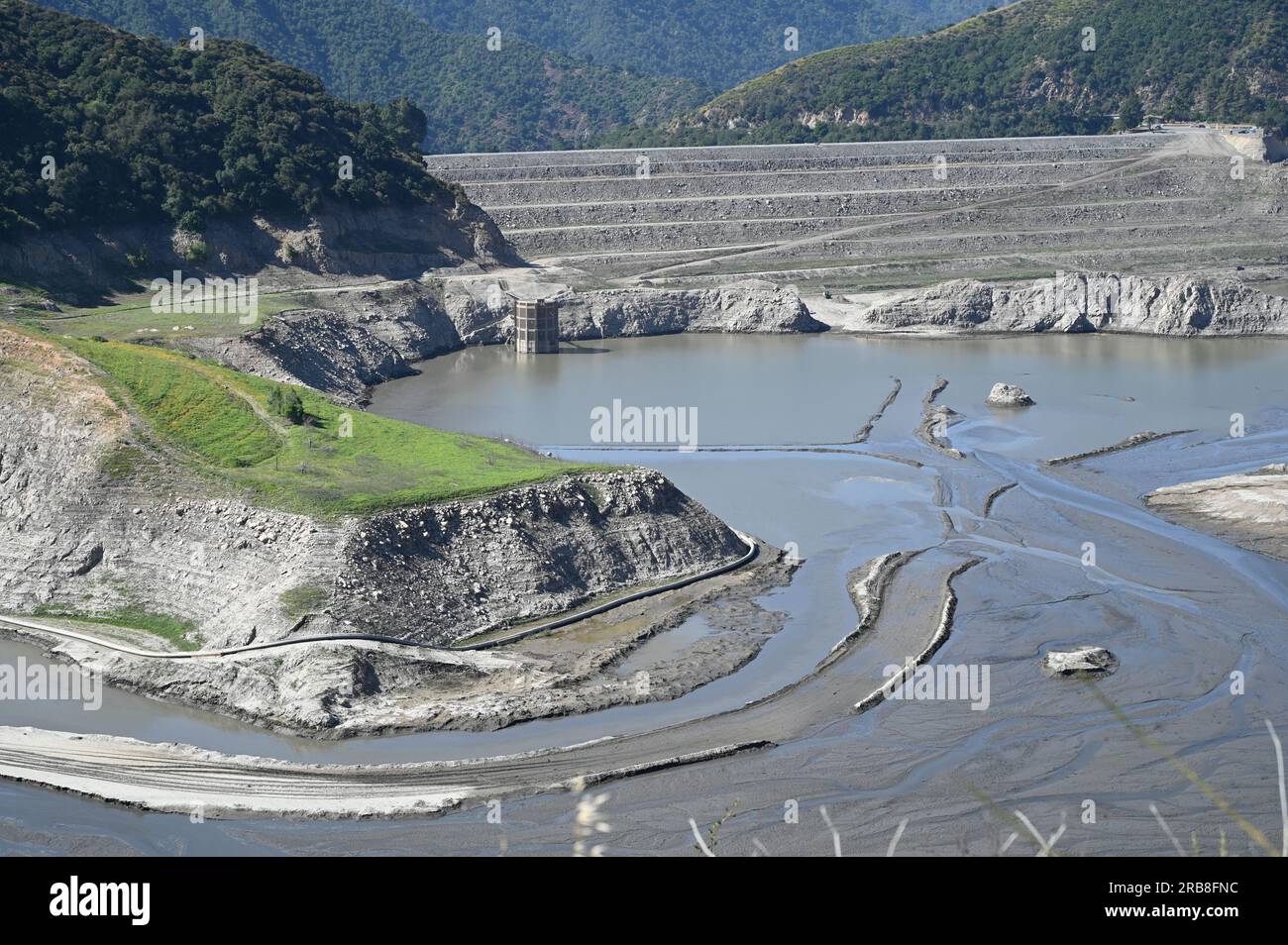 San Gabriel Dam is a rock-fill dam on the San Gabriel River in Los ...