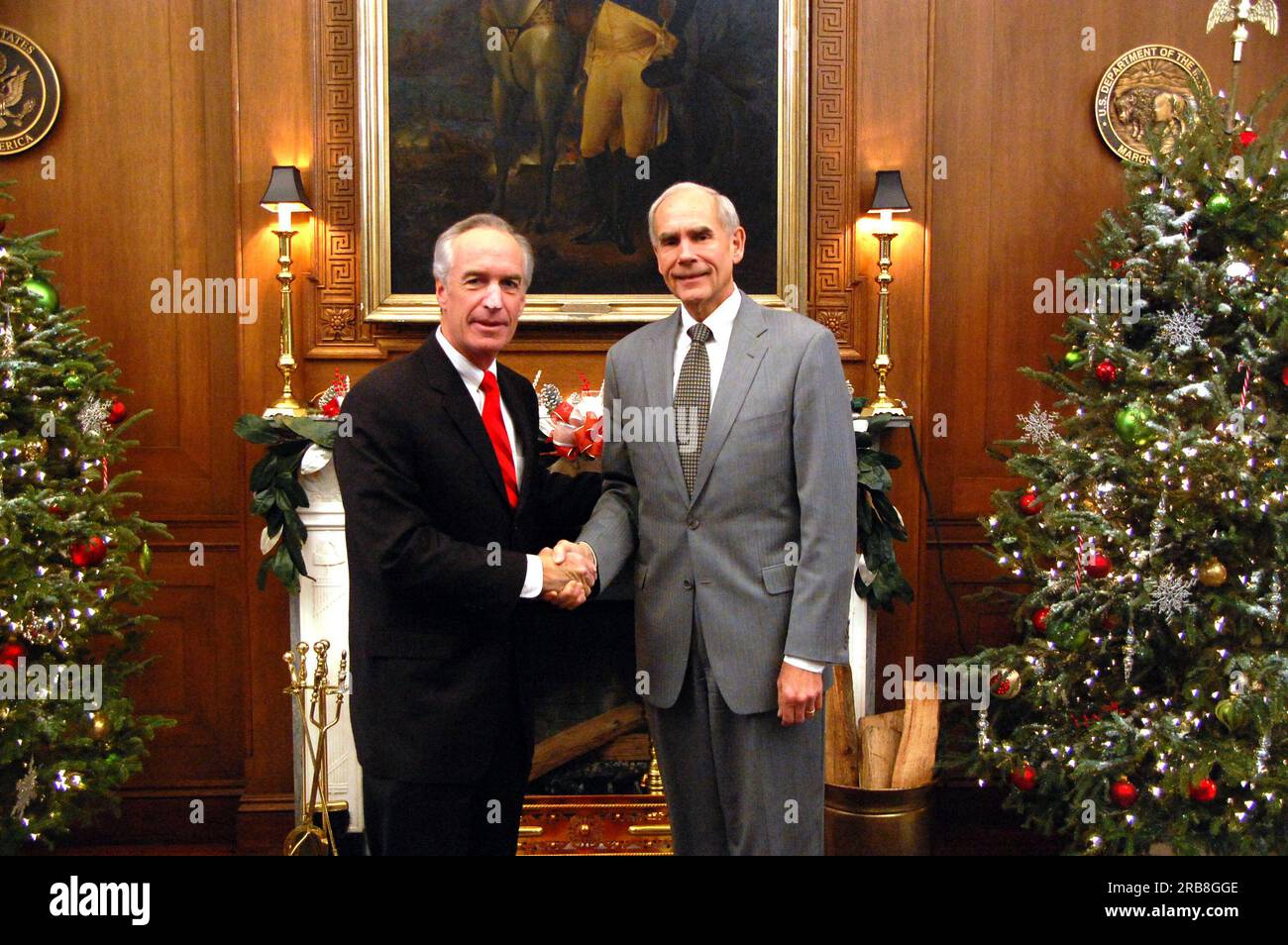 Secretary Dirk Kempthorne with Office of the Special Trustee for ...