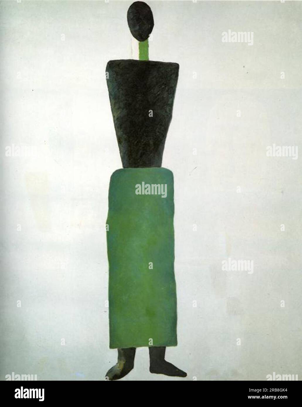 Female Figure 1932 by Kazimir Malevich Stock Photo - Alamy