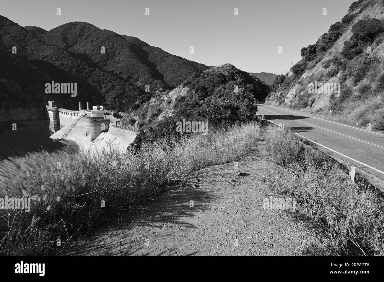 Morris Dam (officially the Samuel B. Morris Dam) is a concrete gravity ...