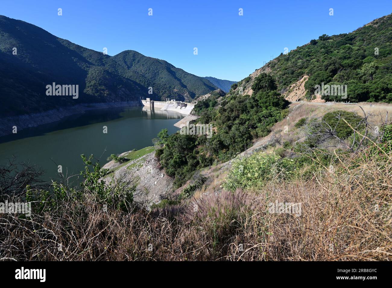 Morris Dam (officially the Samuel B. Morris Dam) is a concrete gravity ...