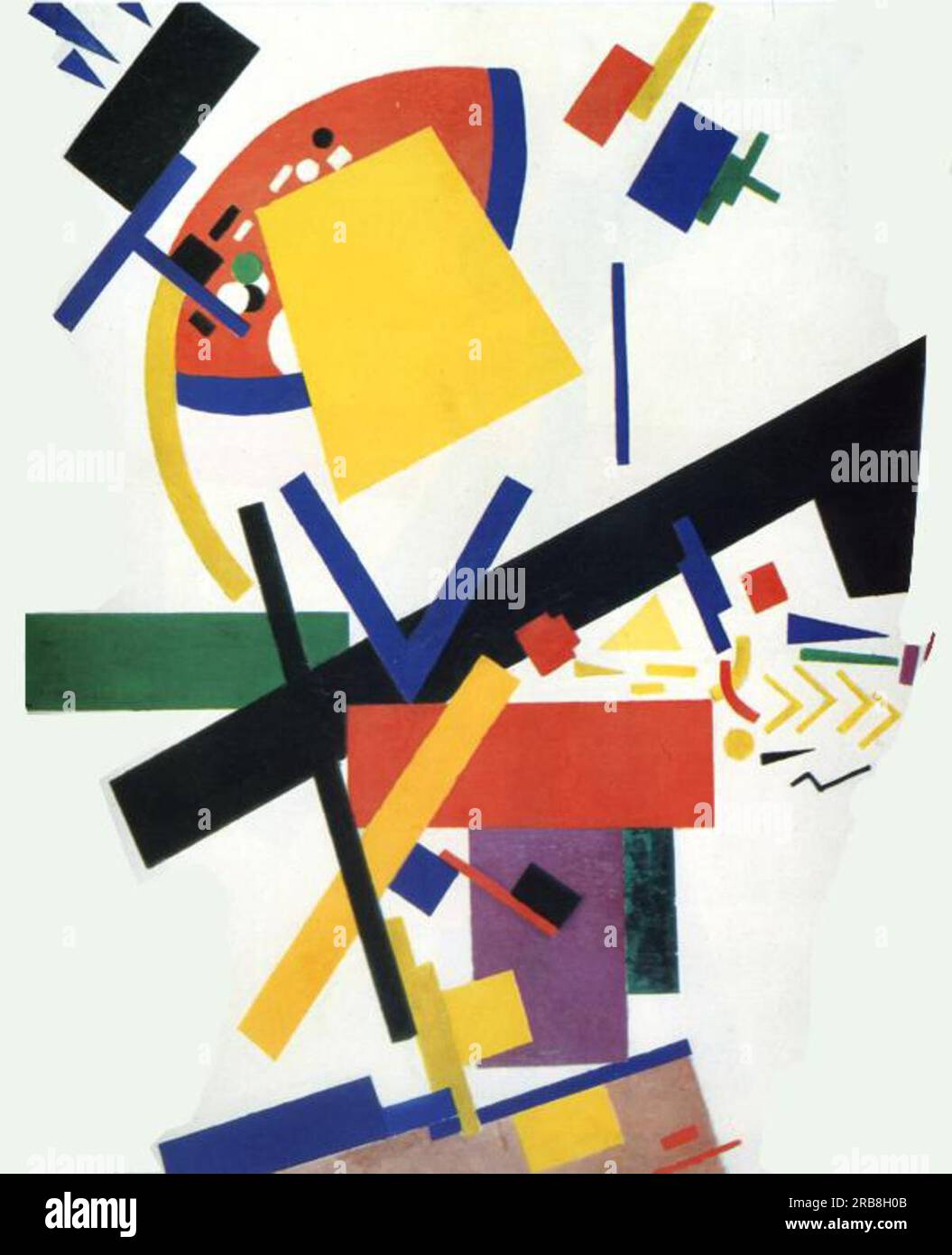 Suprematism 1915 by Kazimir Malevich Stock Photo - Alamy