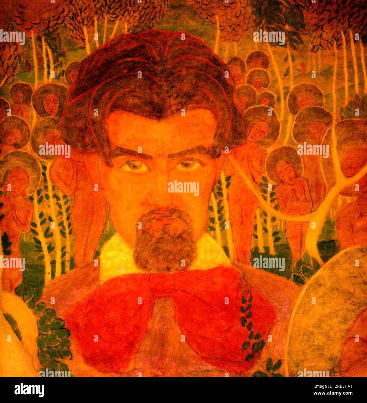 Self-Portrait 1907 by Kazimir Malevich Stock Photo - Alamy