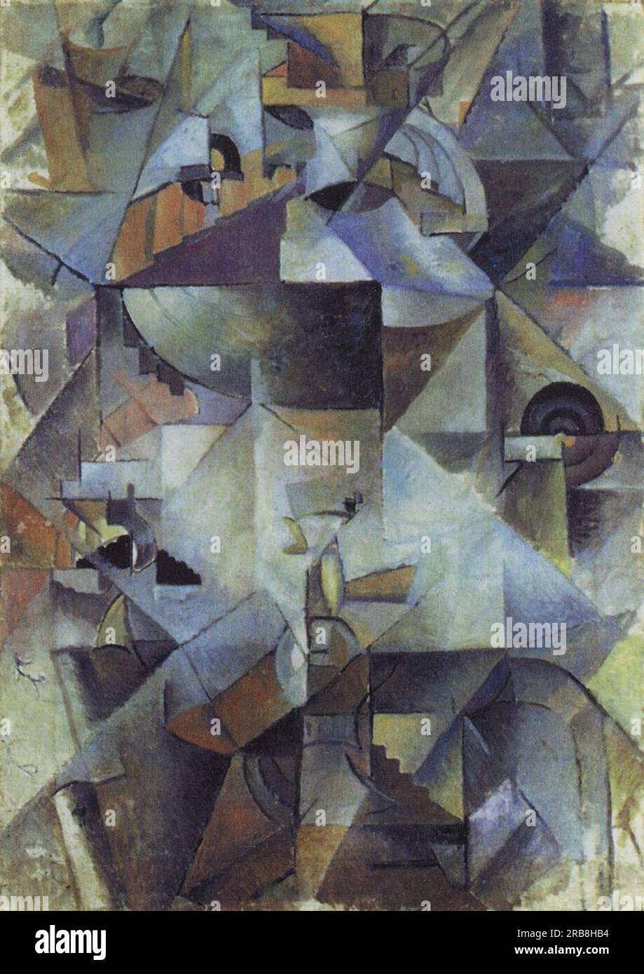 Malevich cubo futurism hi-res stock photography and images - Alamy