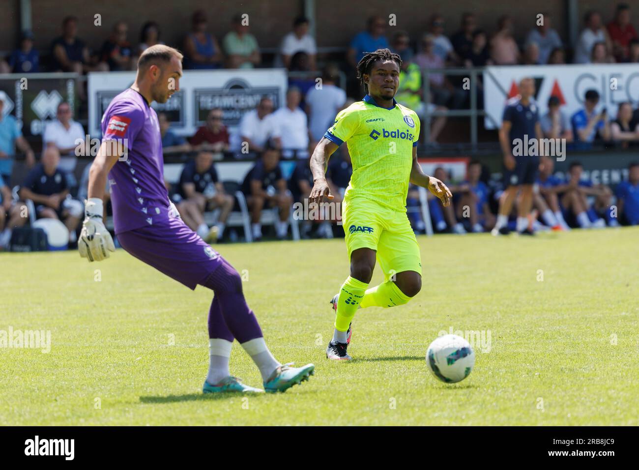 Axel, Netherlands. 08th July, 2023. Gent's Gift Emmanuel Orban pictured ...