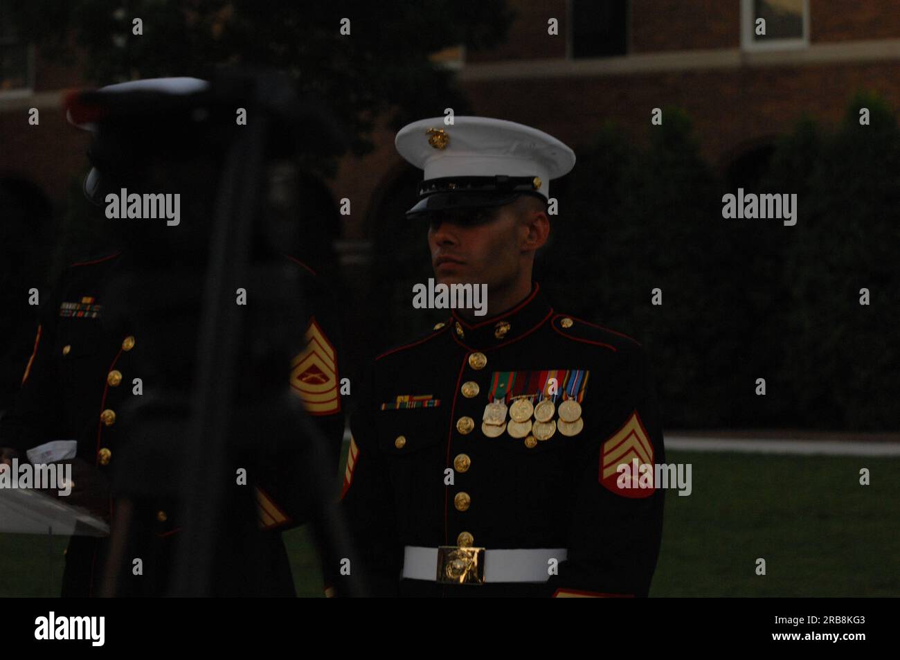 Visit of Secretary Dirk Kempthorne to the Marine Barracks, Washington ...