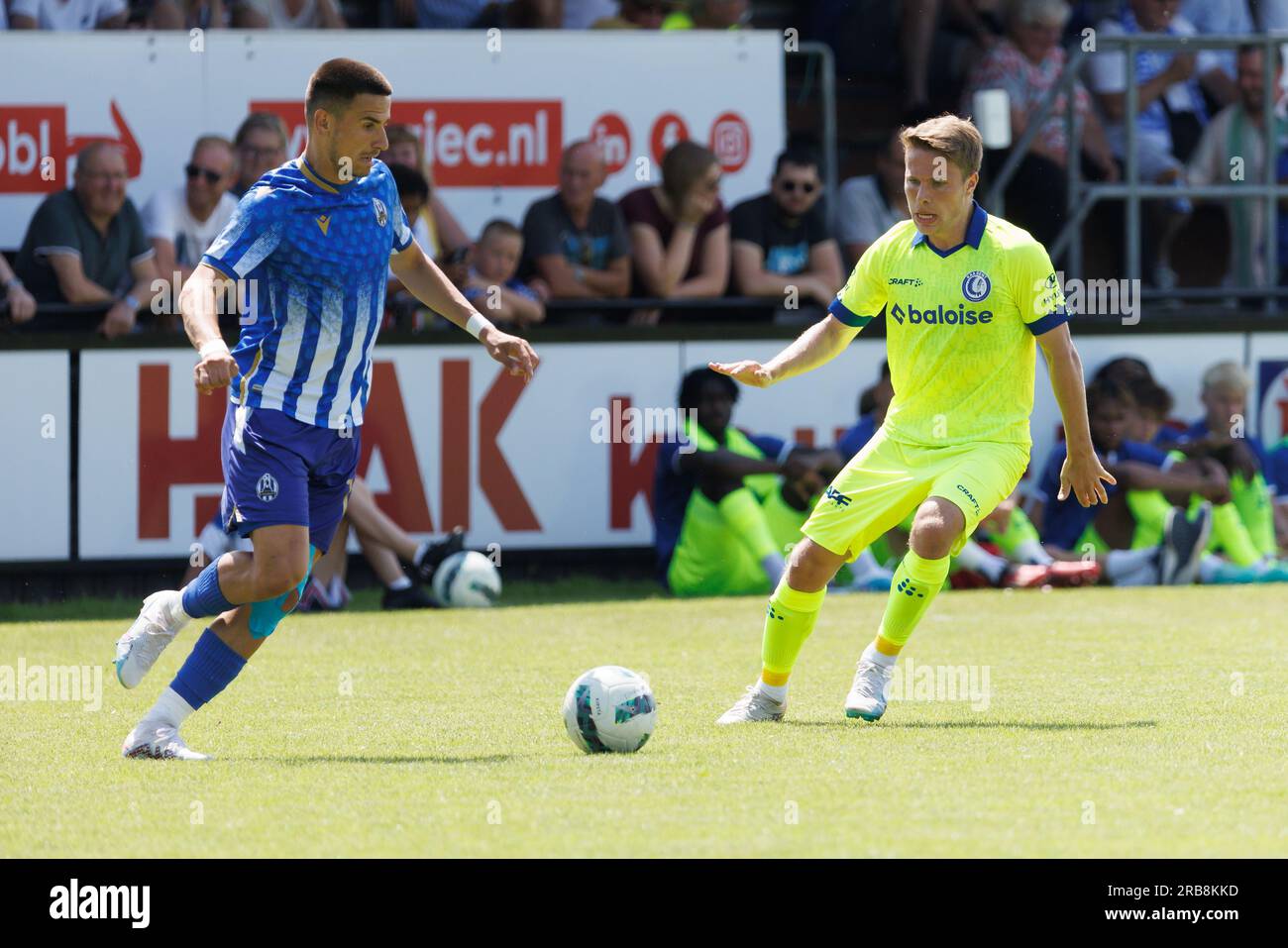 Axel, Netherlands. 08th July, 2023. Gent's Matisse Samoise pictured in ...