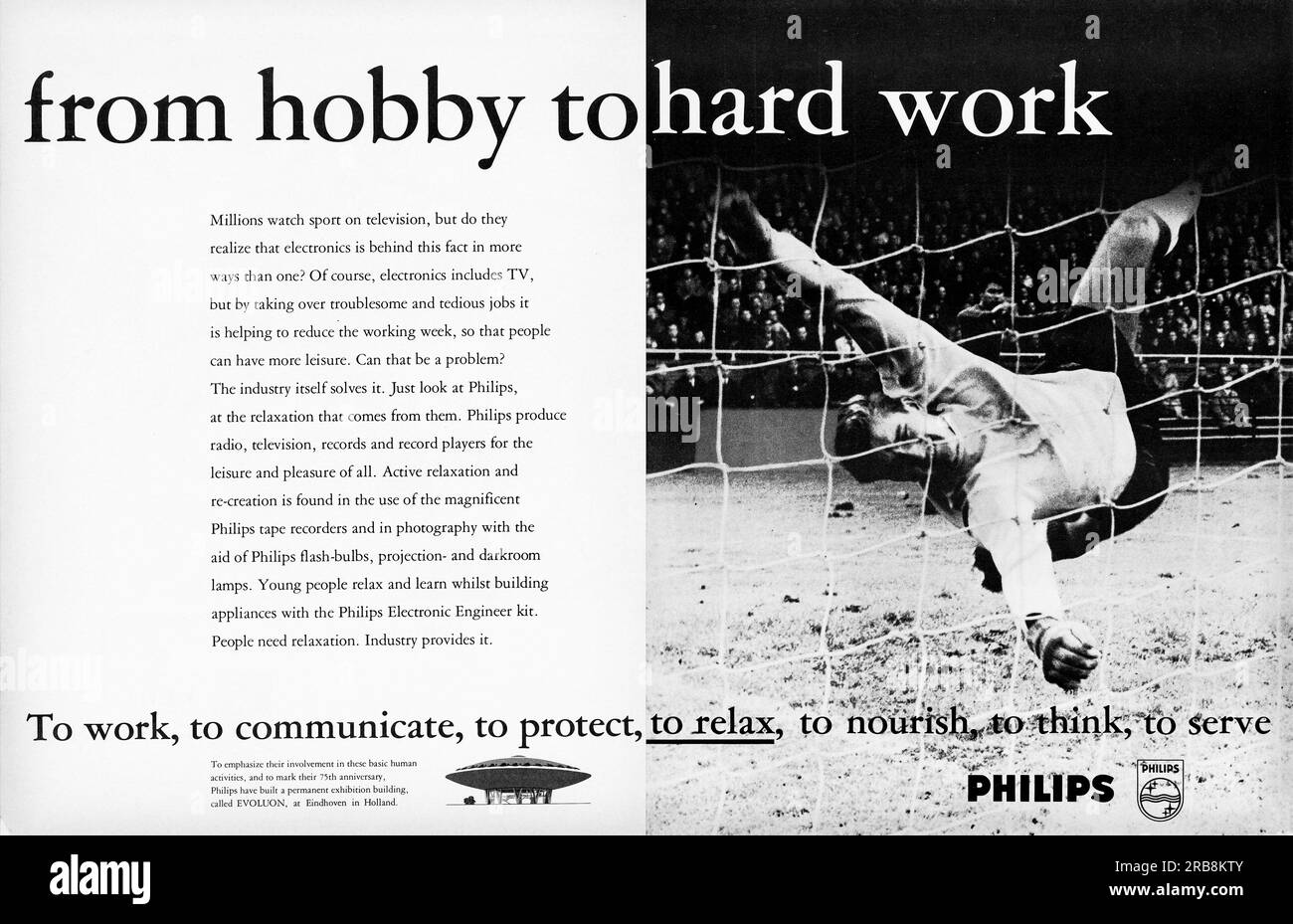 Philips electronic engineer kit advert in a magazine 1967 Stock Photo ...