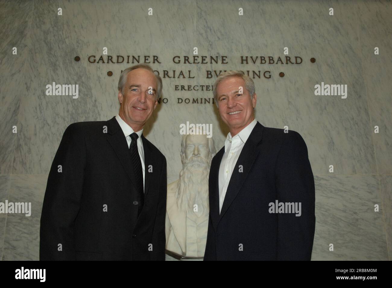 Signing ceremony, at National Geographic Society (NGS) headquarters in ...