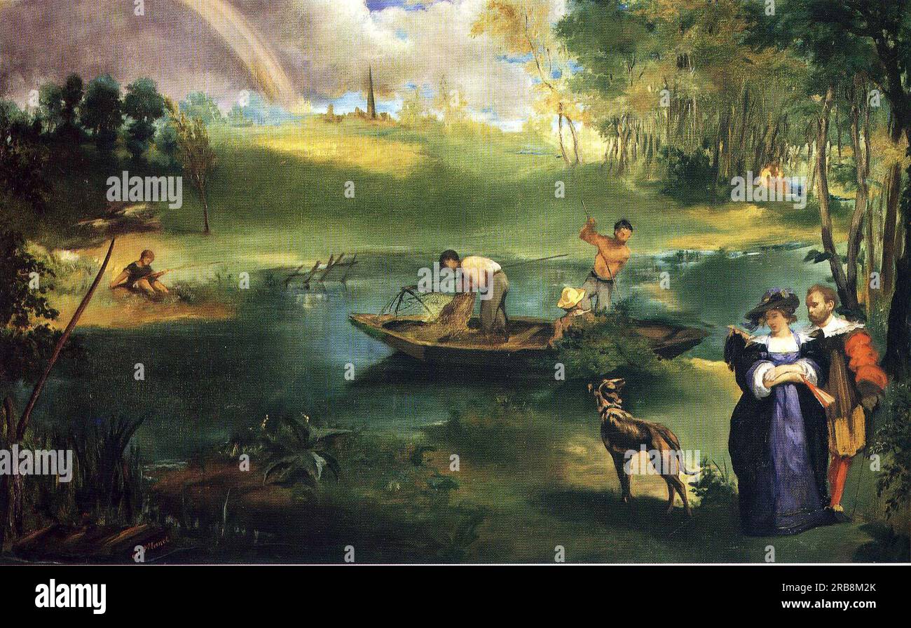 Edouard manet fishing hi-res stock photography and images - Alamy