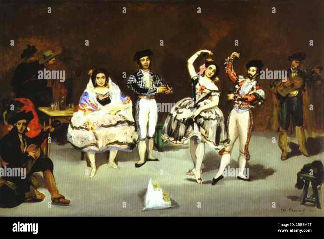 The spanish ballet 1862; Paris, France by Edouard Manet Stock Photo - Alamy