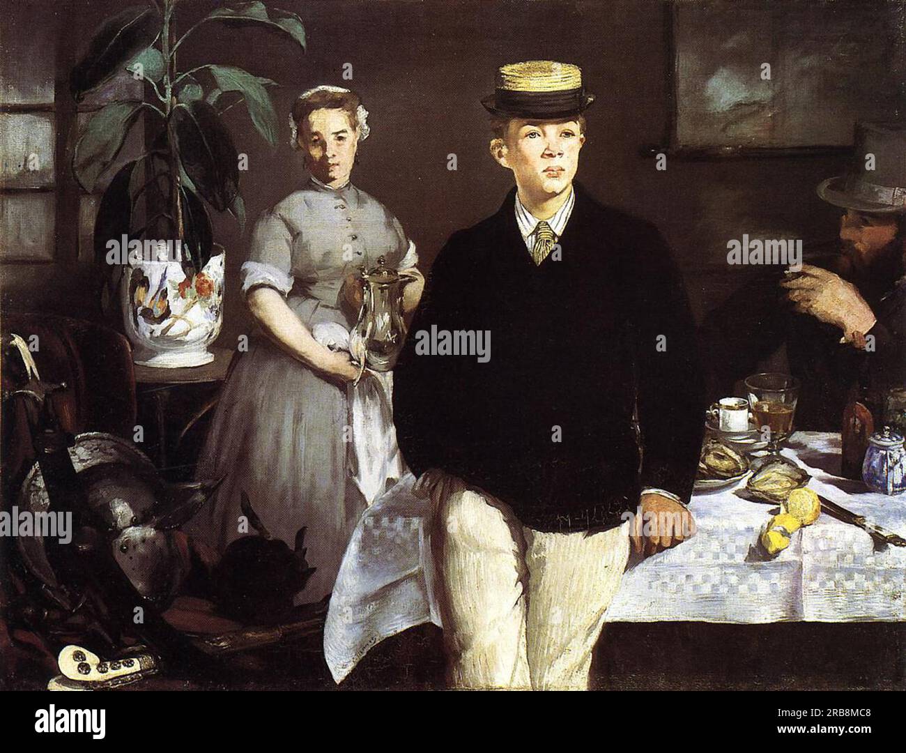 Manet luncheon in the studio hi-res stock photography and images - Alamy