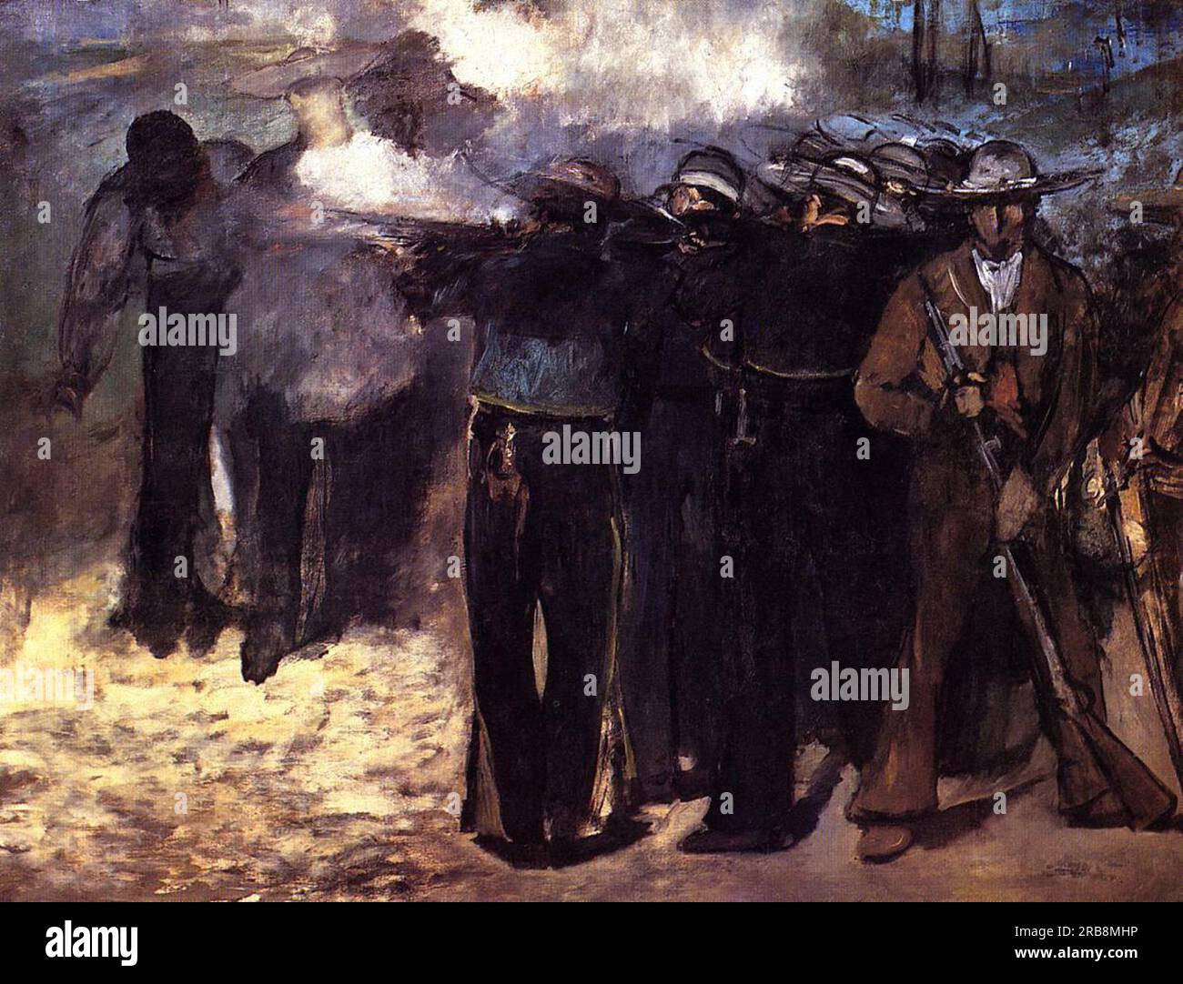 Study for "The Execution of Emperor Maximilian" 1867; Paris, France by ...