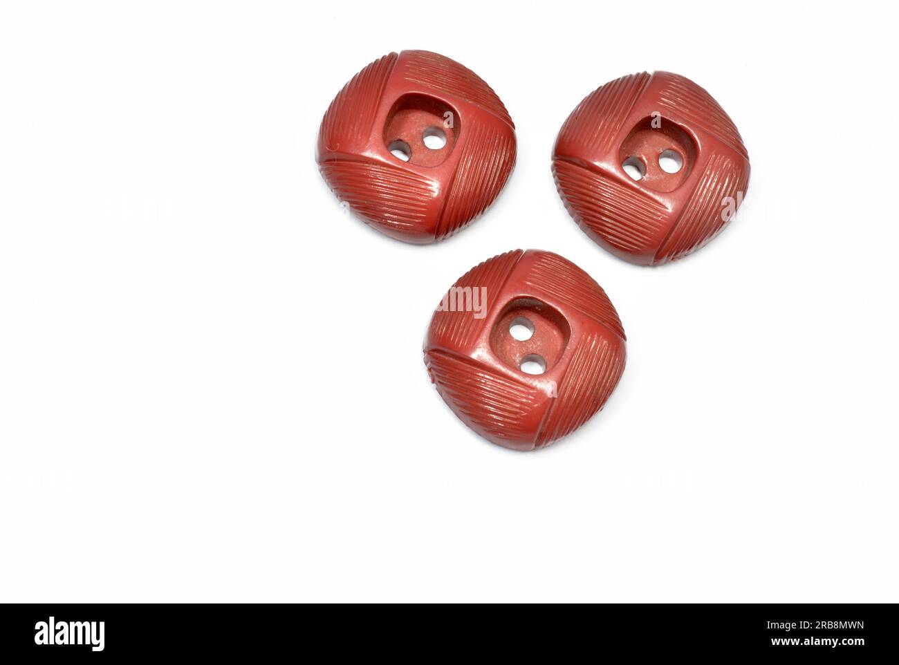 Set of vintage decorative buttons on white background Stock Photo - Alamy